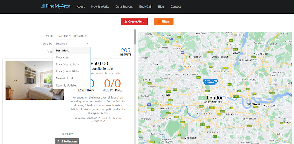 How to search by square footage on Rightmove - GeoGlider - Blog