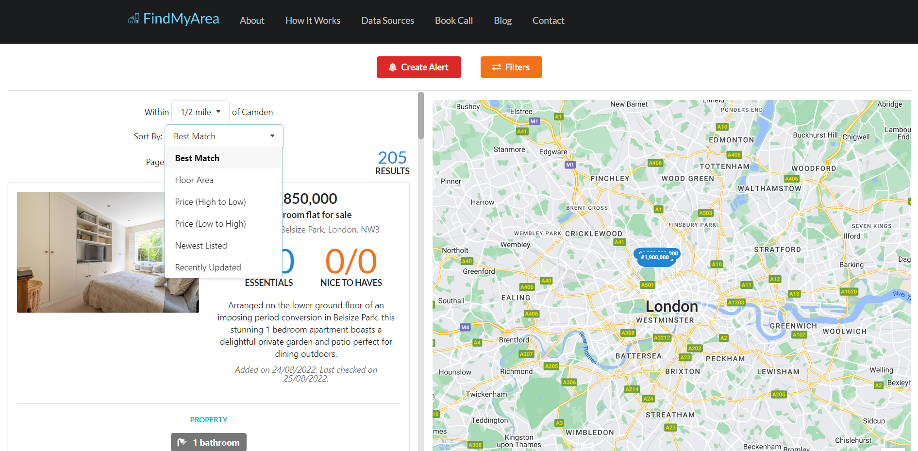 How to search by square footage on Rightmove - GeoGlider - Blog